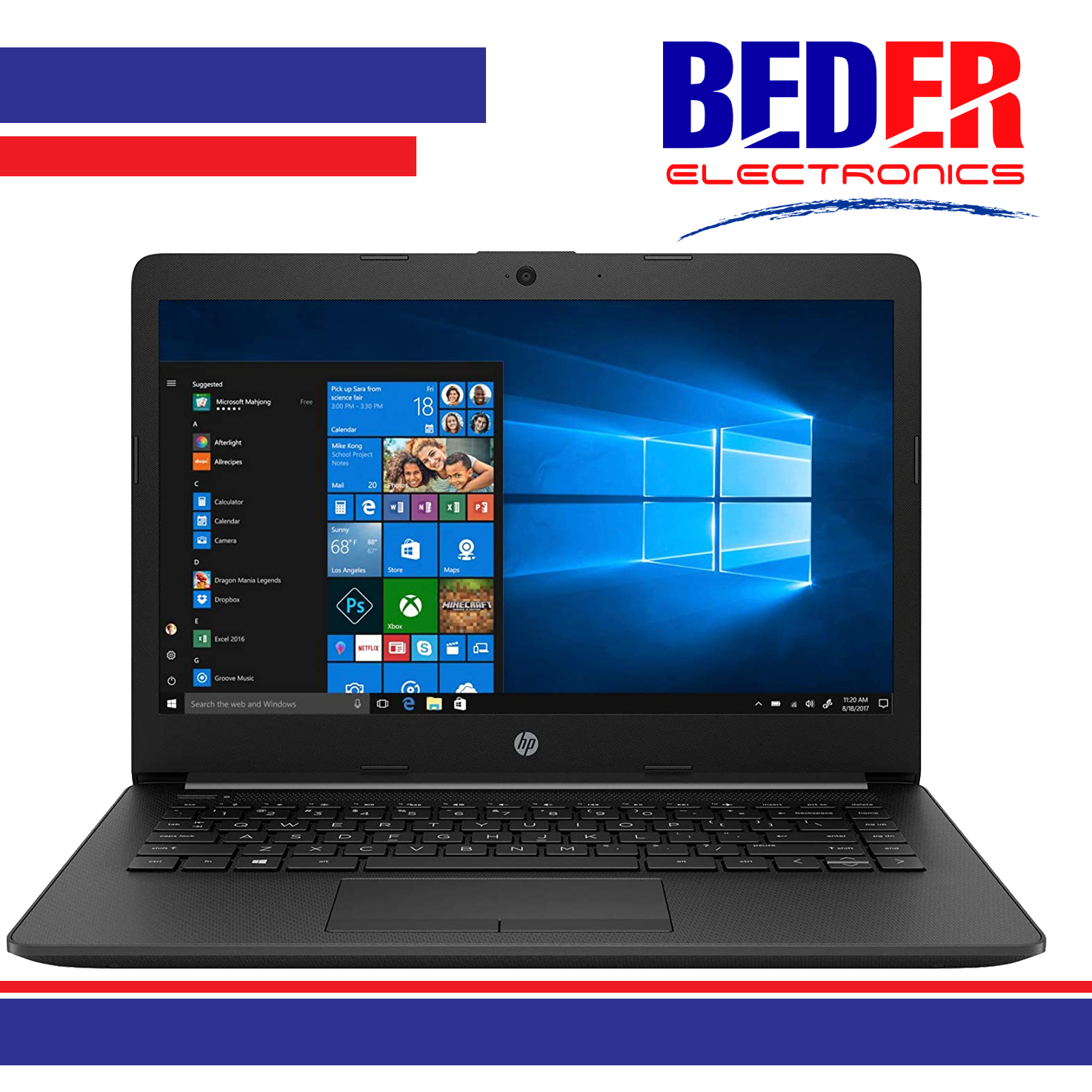 Laptop HP Brand New Core I5 Ram 8GB HDD 1TB LED 14Inch - Beder Electronics